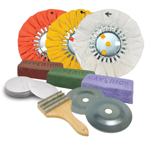 3-Step Advanced Aluminum Polishing Kit