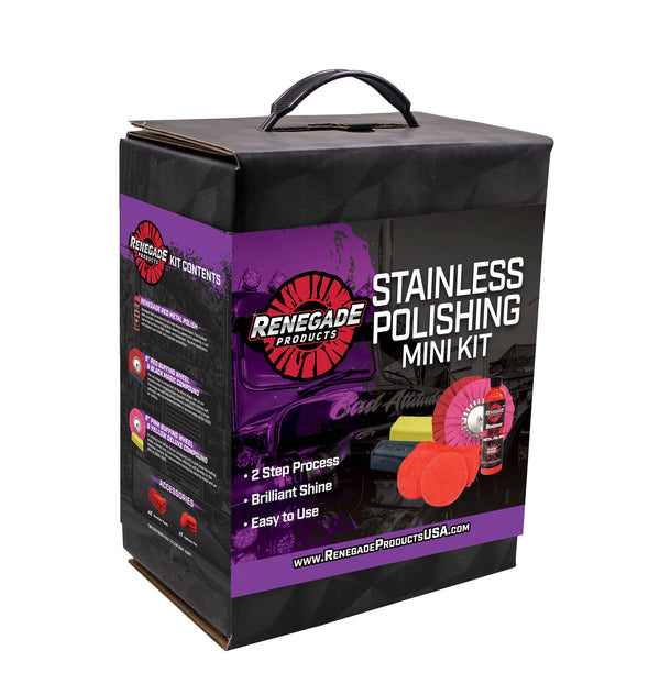 Metal Polishing Kits & Bundles Tagged "Stainless Mini Kit" - Renegade ...