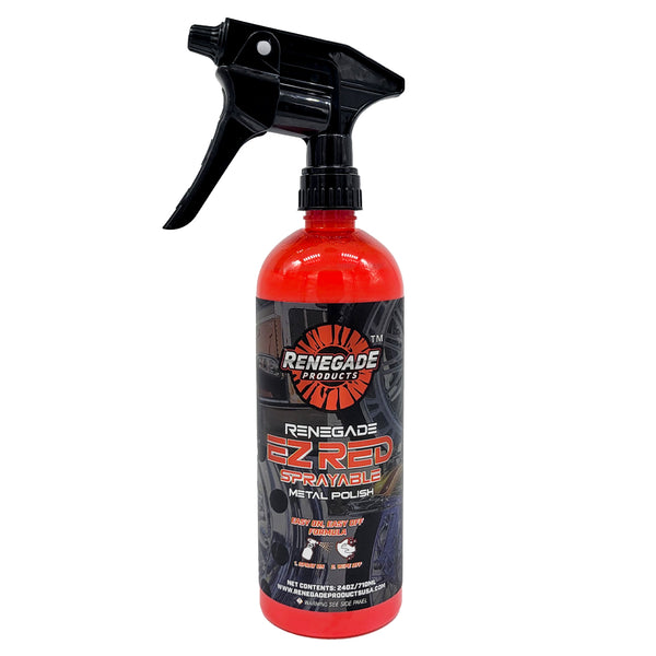 EZ Red Sprayable Metal Polish - Renegade Products USA