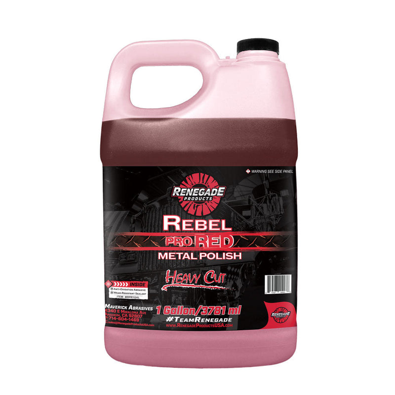 Renegade Pro Red Heavy Cut Metal Polish - Renegade Products USA
